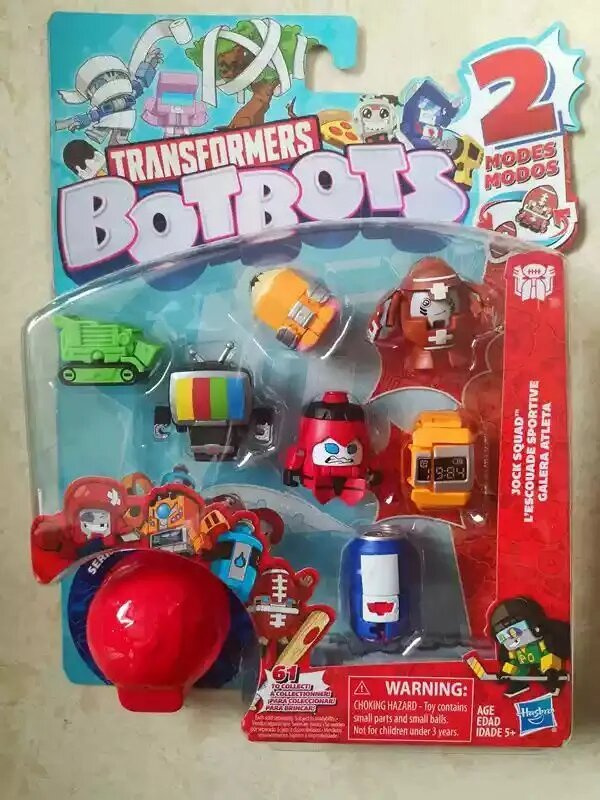 Transformers Toys BotBots Набор из 8 коллекционных фигурок "Тайна 2 в 1