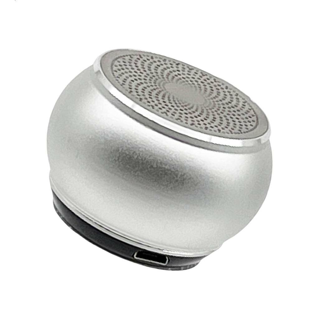 Портативная Bluetooth-колонка, серебро