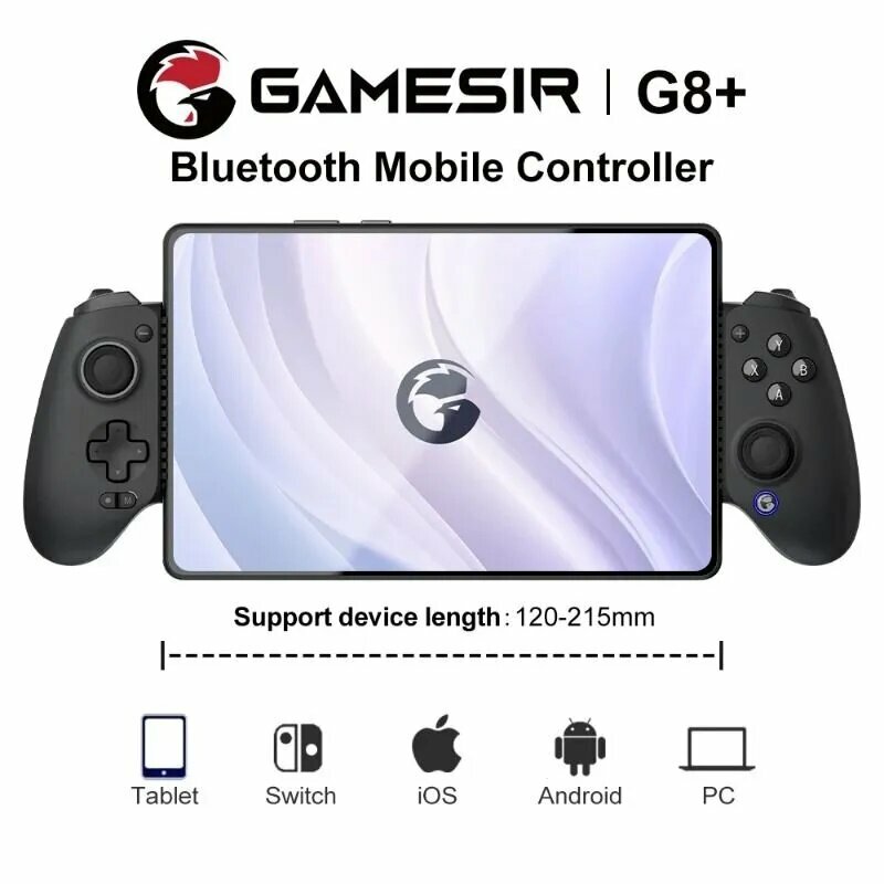 Gamesir G8 Plus Контроллер для Android IOS Smartphone Pad Bluetooth Gamepad для планшетного ПК Телефон
