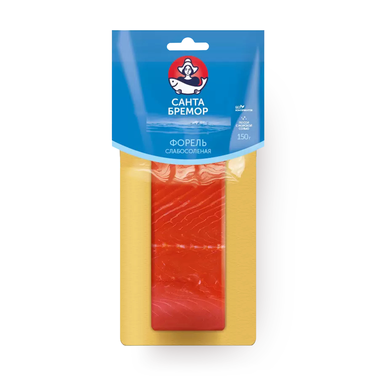 Форель слабосолёная «Санта Бремор» филе-кусок