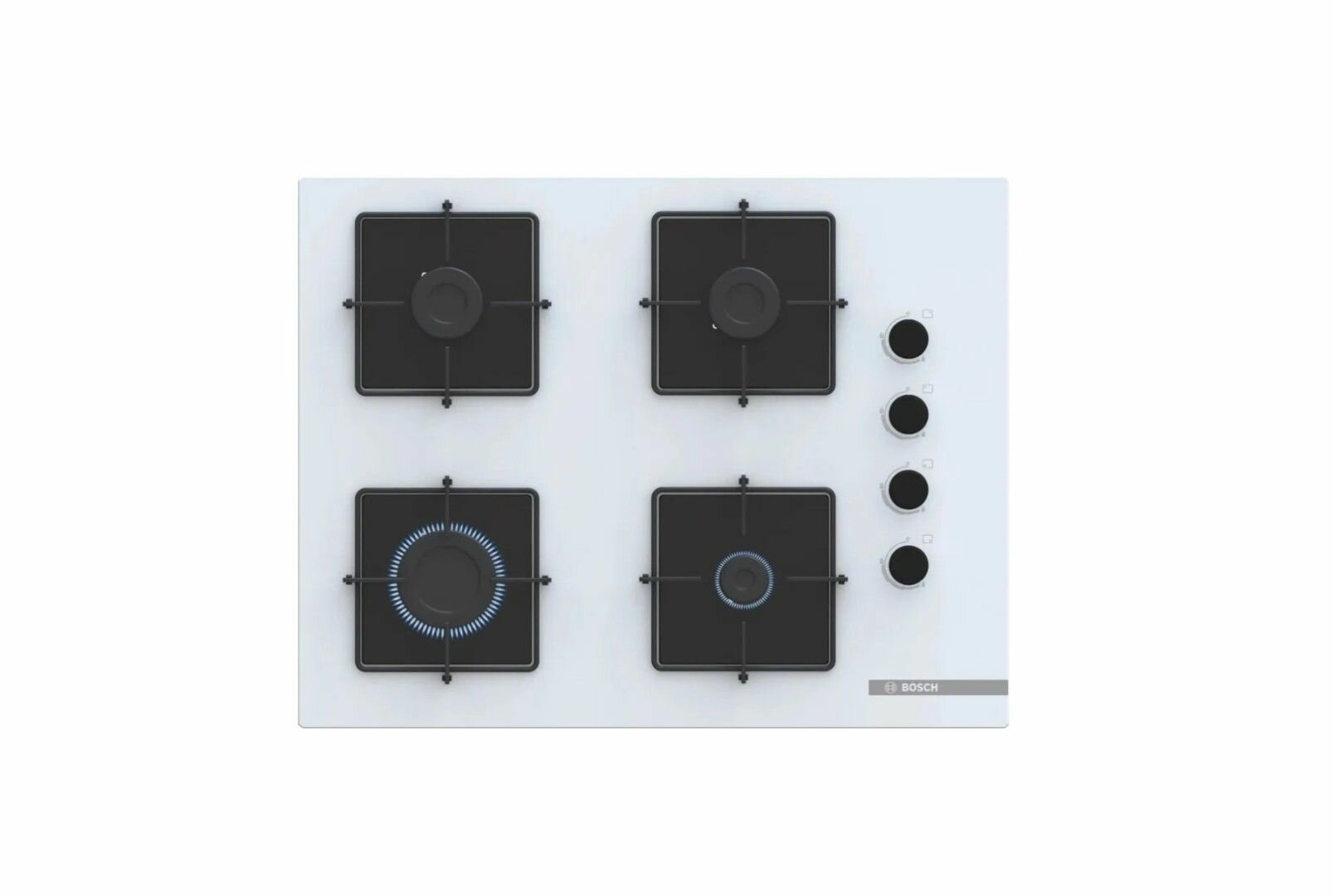 Варочная панель газовая Bosch POP7C2P30O, белый