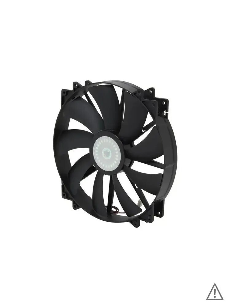 Бесшумный вентилятор Cooler Master MegaFlow 200 - Втулка с подшипником 200 мм для корпусов компьютеров (черный)