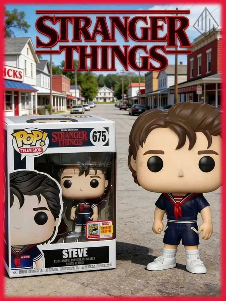 Funko POP! Stranger Things Steve, коллекционная фигурка, винил, для мальчиков, 14+