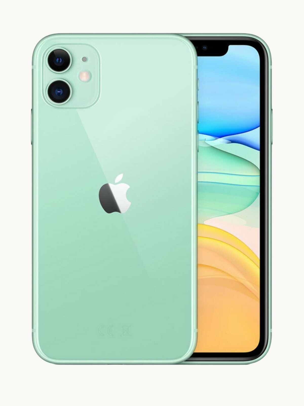 Смартфон Apple iPhone 11, 128GB, iOS, классический корпус, процессор Apple A13