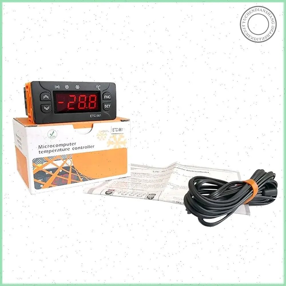 Блок управления (контроллер) ETC-961 (1 датчик) Электронный термостат контроллер холодильной камеры холодильника