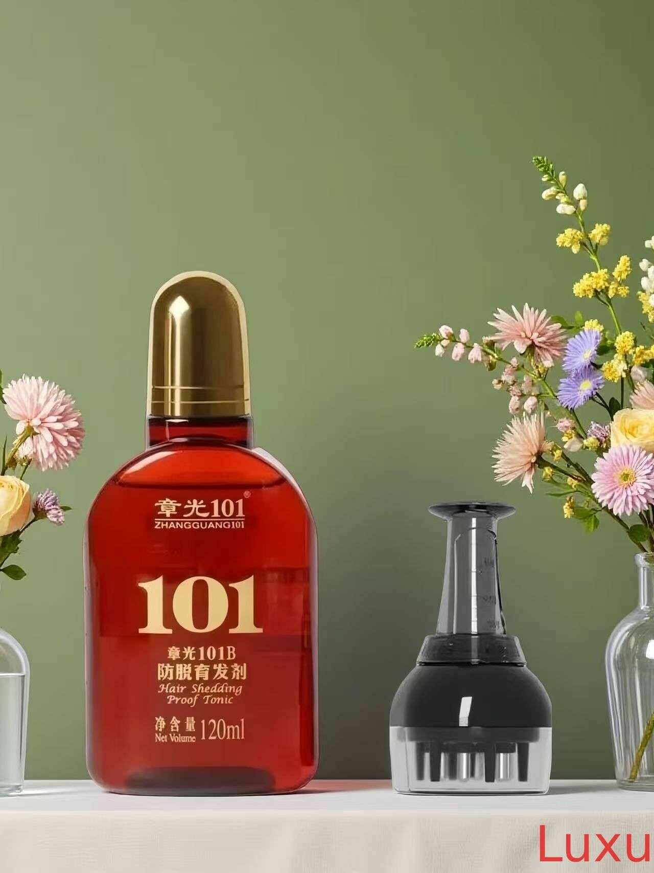 Zhangguang 101 Набор для ухода за кожей головы: лосьон Фабао B + мини-расческа