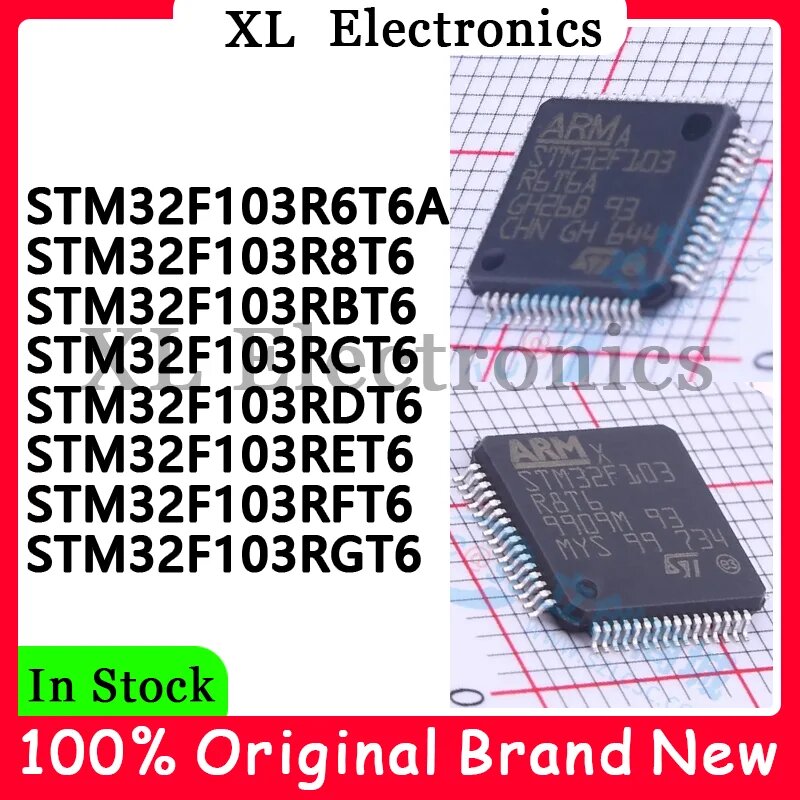 STM32 микроконтроллеры STM32F103R8T6