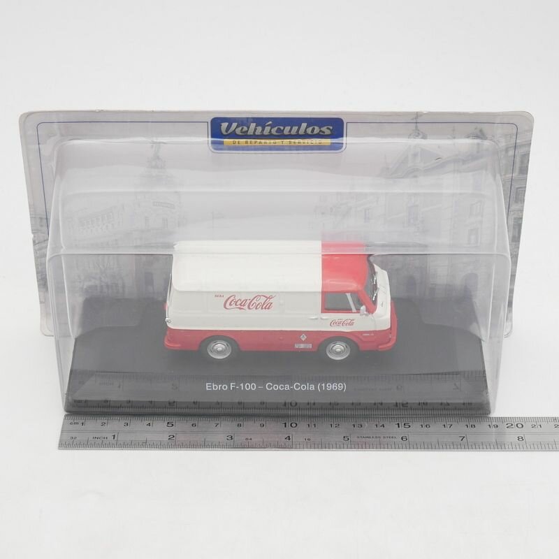 Ixo 1:43 F-100 1969 Ebro Logistics Van Coca-Cola Рекламный автомобиль Модель