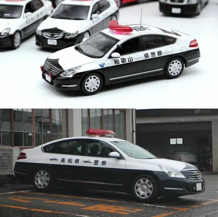RaiS Nissan Teana 250XE J32 2009 1:43 Японский полицейский автомобиль