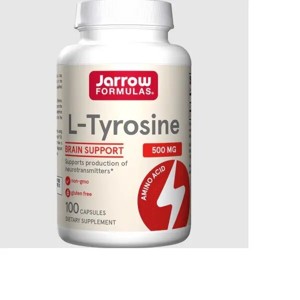 JARROW L-тирозин, 100 капсул х 500 мг