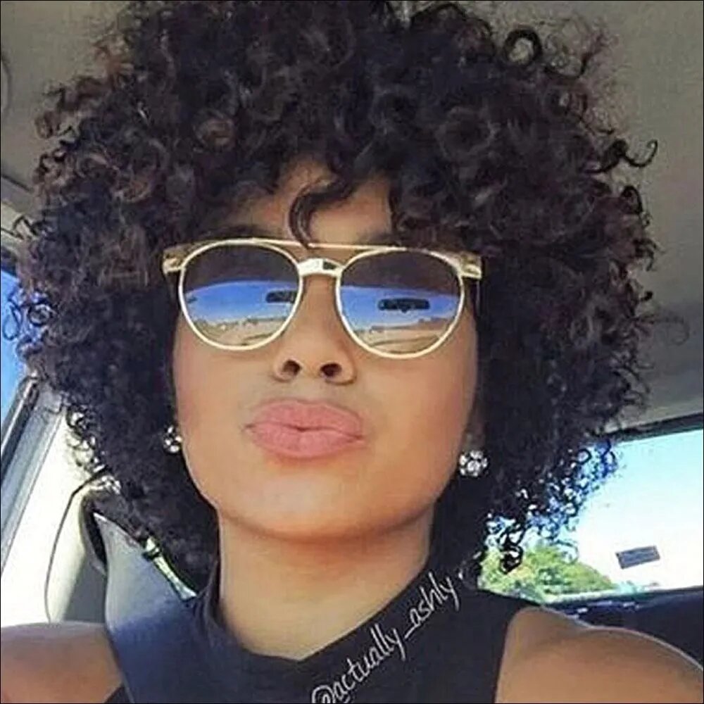 Привлекательный кудрявый панковский парик для Хэллоуина, диско-вечеринок и ретро-рок мероприятий