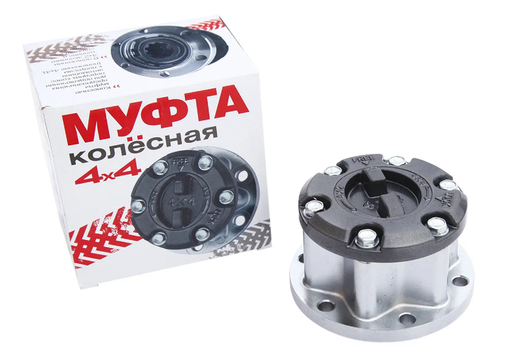 Хаб колесный 4x4, для Suzuki Jimny, 1998+, герметичный, стальной механизм