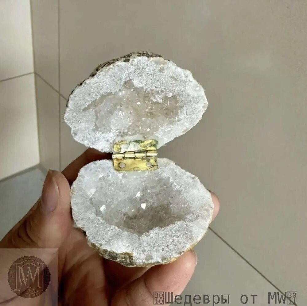 Шкатулка для колец из марокканского хрусталя 5-6cm для украшений круглая