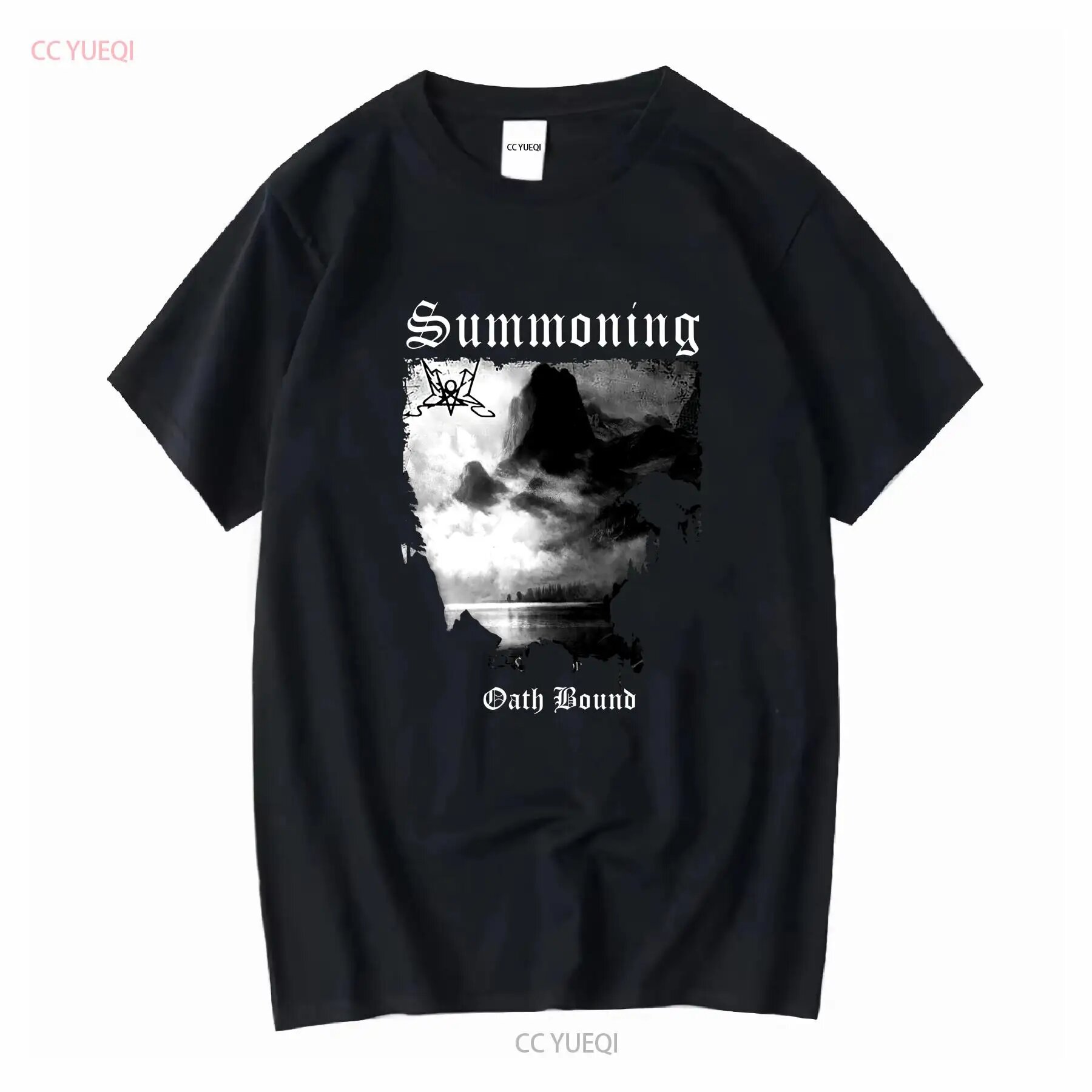 Футболка Summoning Oath Bound черная, хлопок