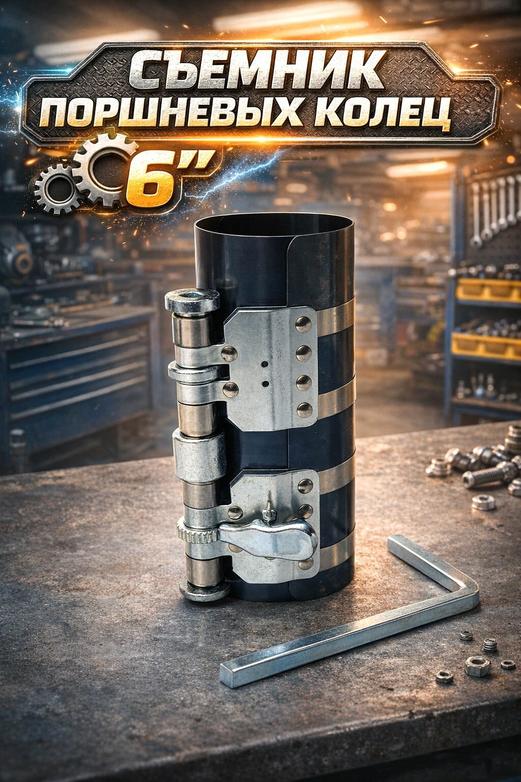 Оправка поршневых колец 60-195 мм