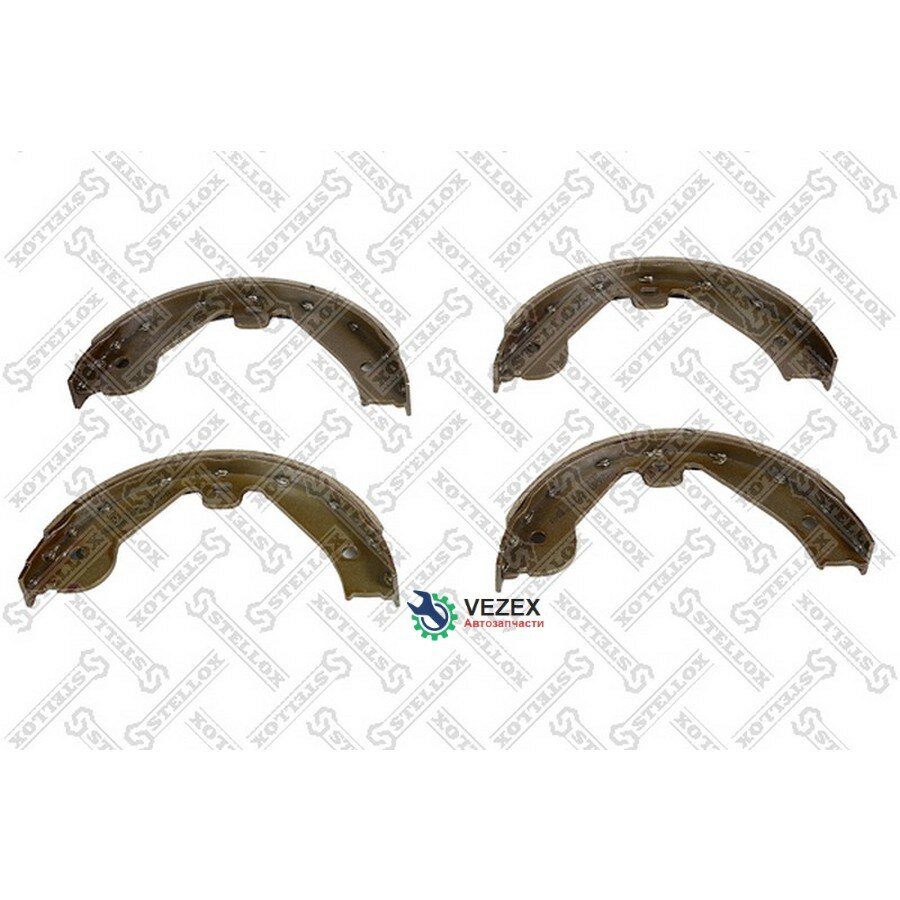 STELLOX 000747SX колодки барабанные ручника!\ Audi Q7, MB W164/W251, Porsche Caenne, VW Toureg 02>
