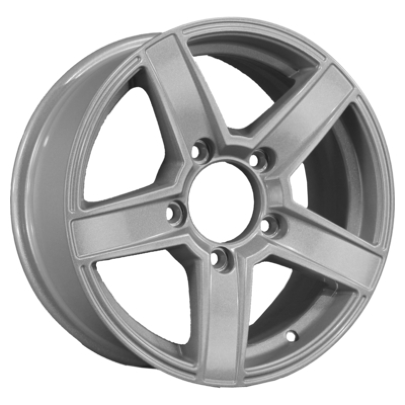 Диск колесный Khomen Wheels KHW1614 (Niva 4x4) 6,5x16 5x139,7 Dia98.5 ET40 цвет F-Silver