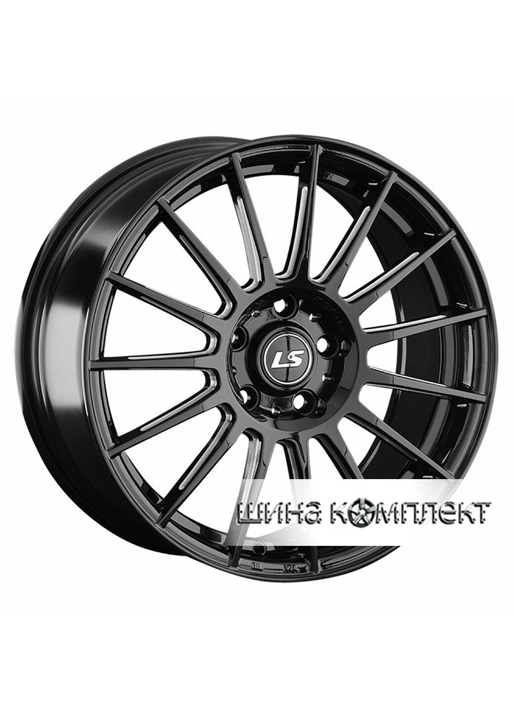 Колесный диск LS FlowForming RC05 7,5x17 5x114,3 ET40 67,1 BK литой для автомобиля