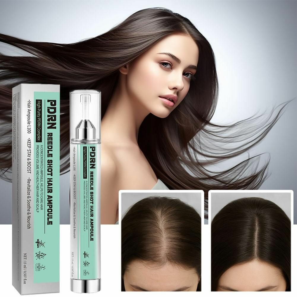 15 мл соединения PDRN, мощная эссенция против выпадения волос, омолаживающая кожу головы