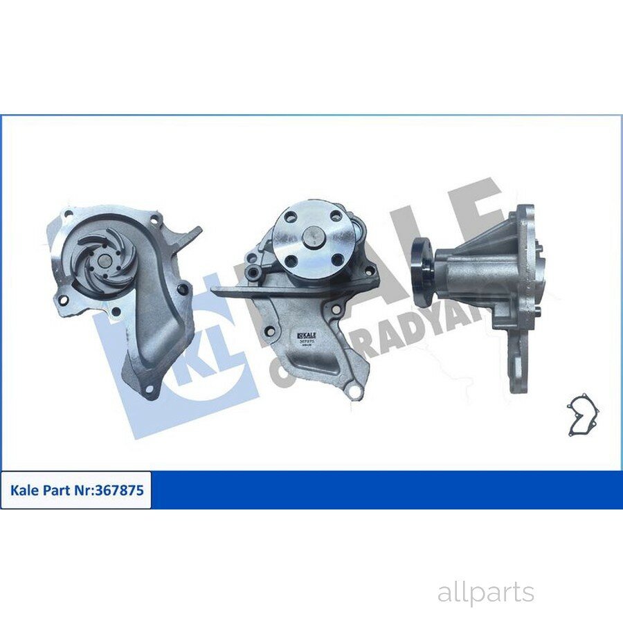 KALE 367875 Насос водяной для а/м Ford Focus II/Fiesta (01-) Mazda 3 (03-) 1.4i/1.6i