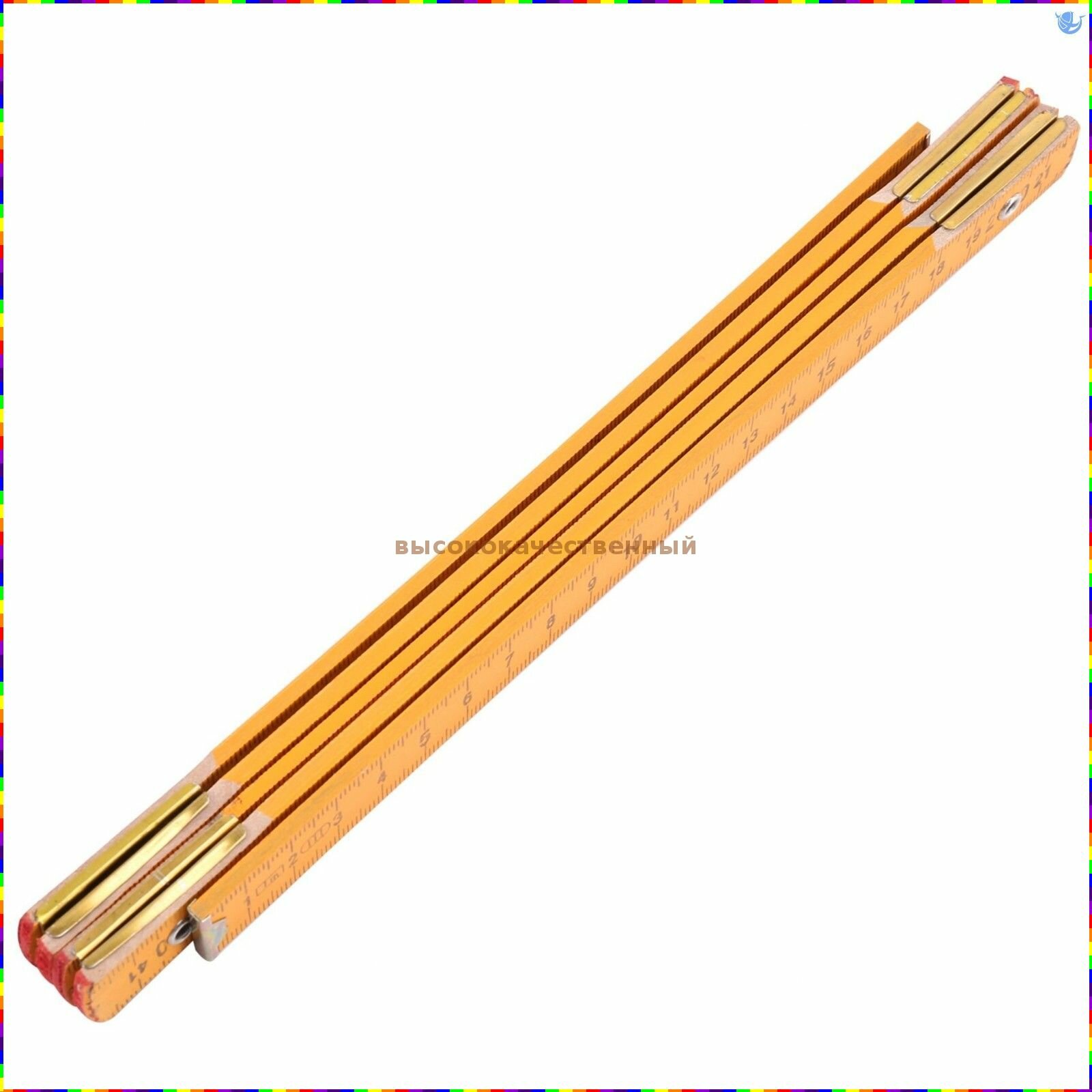 Складная деревянная линейка для плотника, длина 100 см