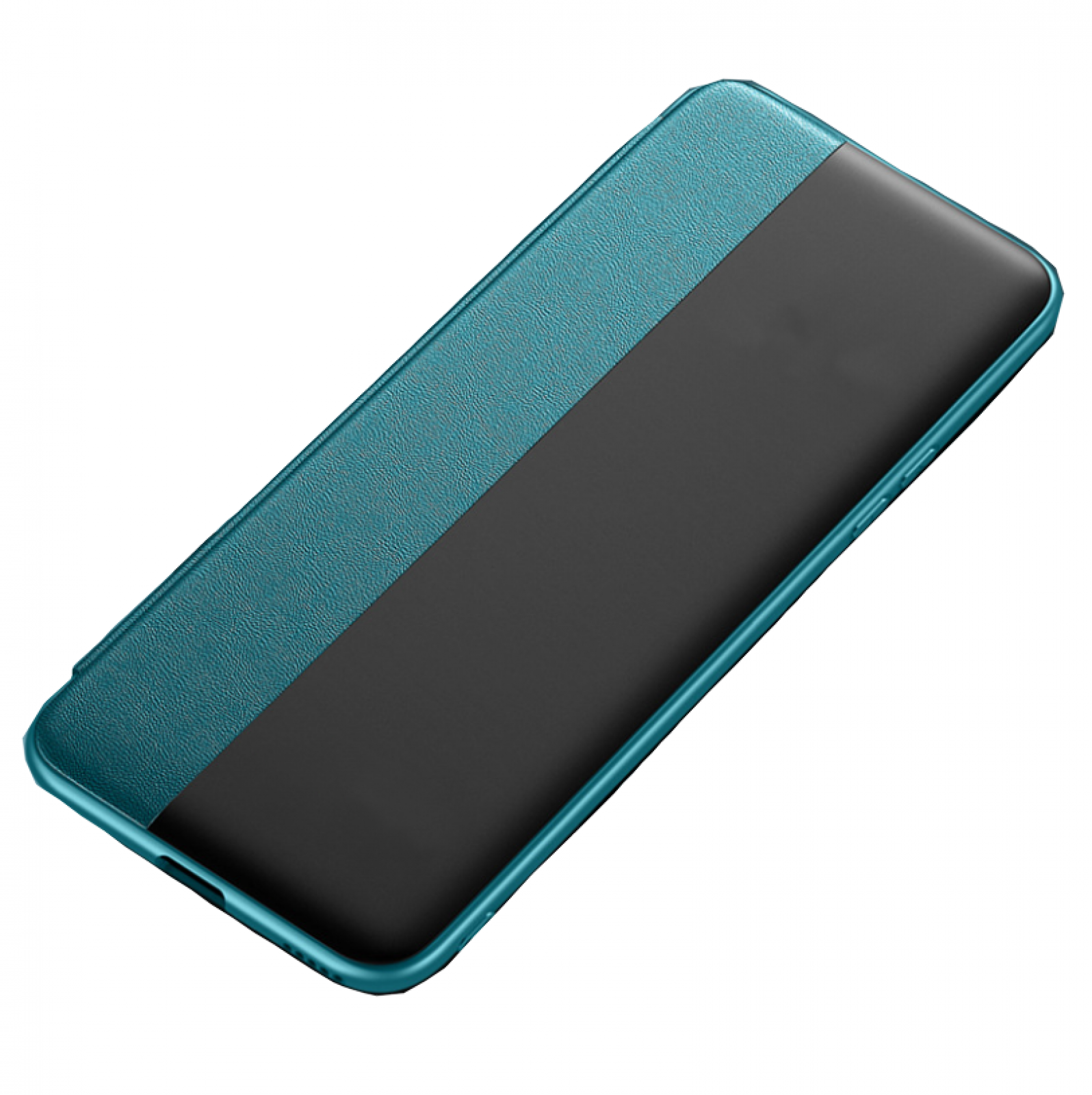 Чехол-кейс Чехол. ру для Oppo Reno 5 с боковым окном водоотталкивающий синий