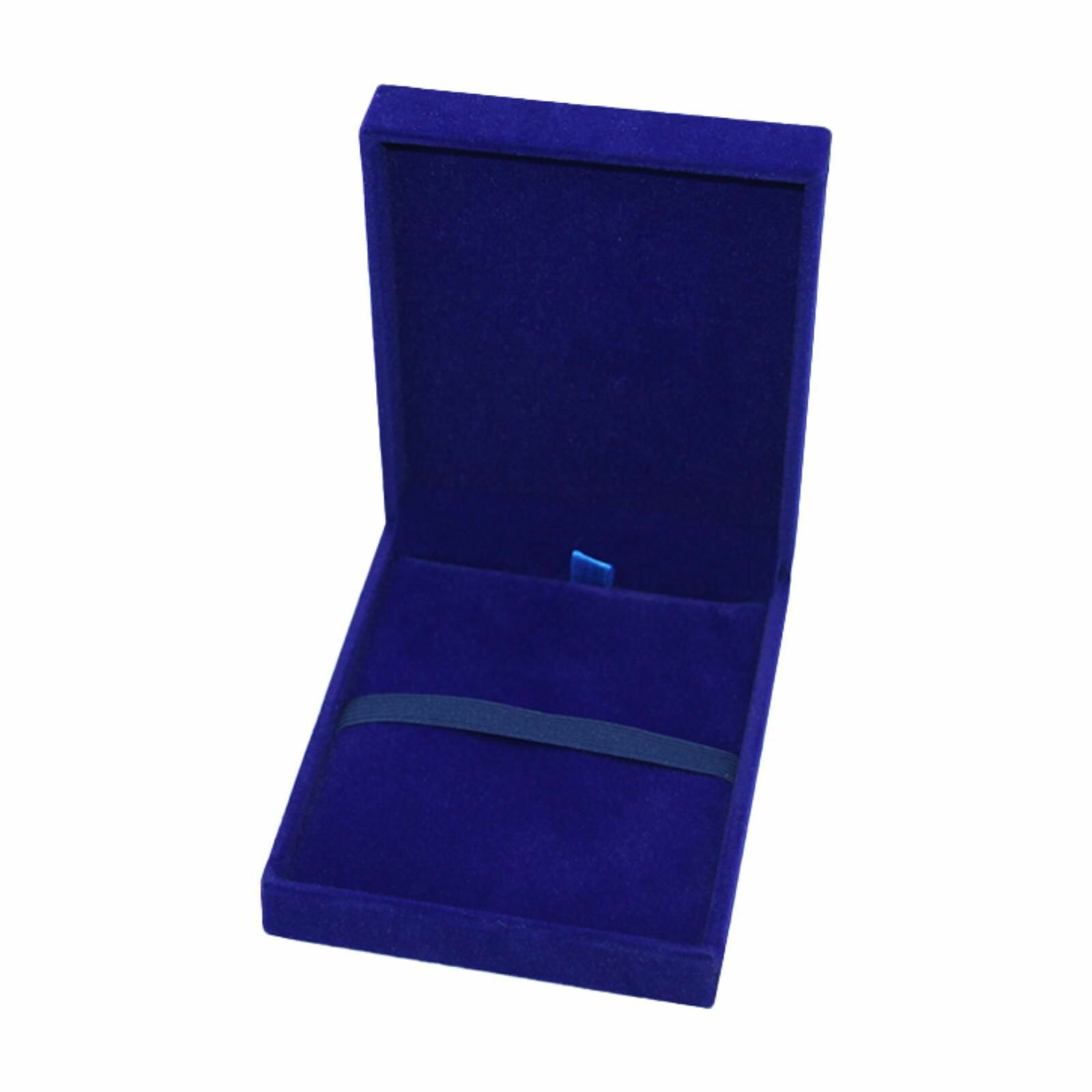 Футляр для медалей с бархатной подкладкой для защиты от пыли, синий, для спортсменов и коллекционеров