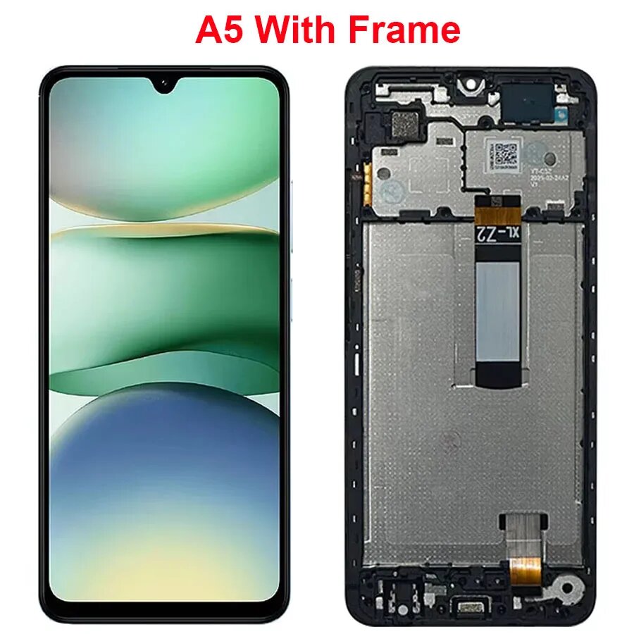100% протестировано для Xiaomi Redmi A5 A4 A3 A2 A1: ЖК-дисплей, сенсорный экран, A5 With Frame