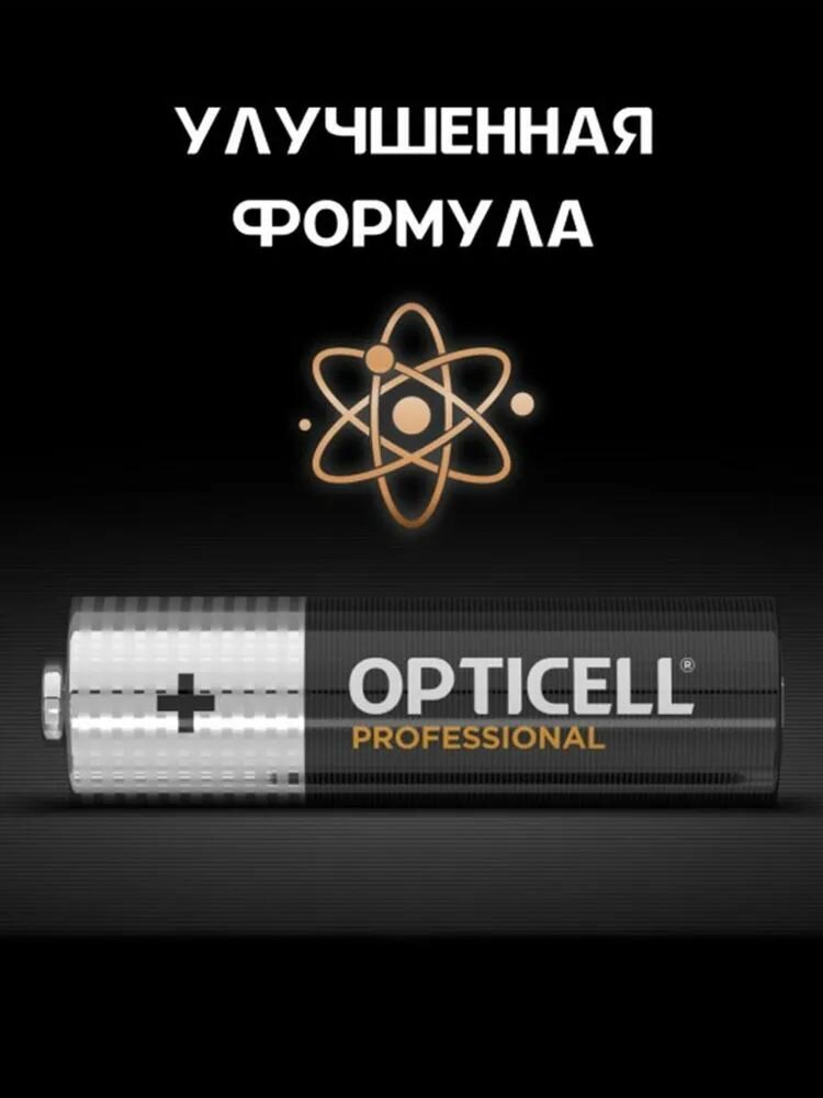 Батарейки AA пальчиковые OPTICELL BASIC LR06 - 4 шт. — фото 1