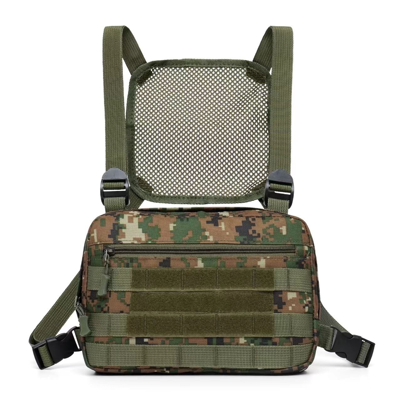 Сумка (IDOGEAR)Тактическая Разведывательная Нагрудная Сумка Наплечная Многофункциональная 3537