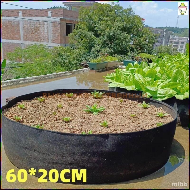 Круглый войлочный горшок для высадки растений