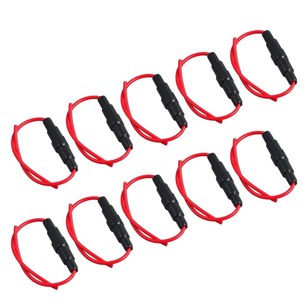 Держатели предохранителей (10 шт.), 5 х 20 мм