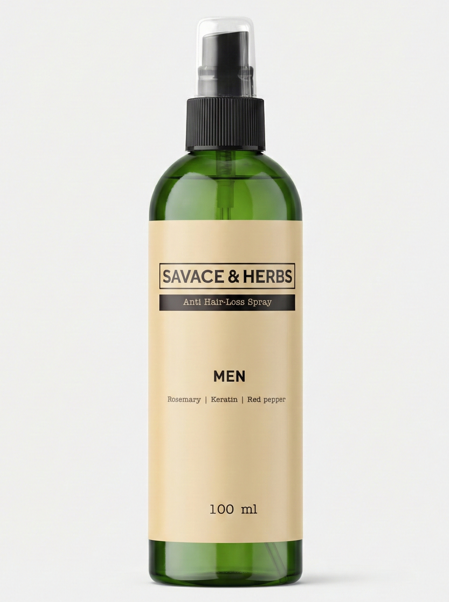 Спрей от выпадения волос активатор роста волос укрепление корней Savace & Herbs 100 мл