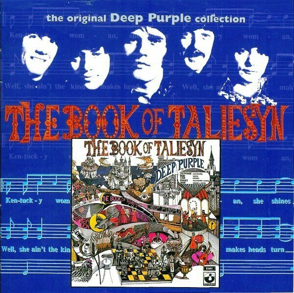 DEEP PURPLE - The Book Of Taliesyn, (CD) Компакт диск