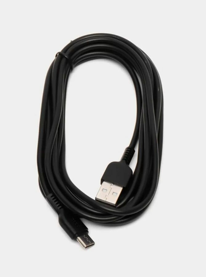 Кабель USB - Type-C, быстрая зарядка, оплетка ПВХ, длина 3 м — фото 1