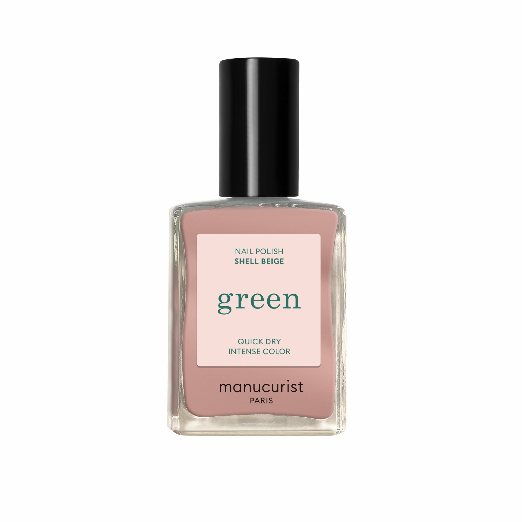 Manucurist Лак для ногтей Green Nail Polish, 15 мл - оттенок Shell Beige