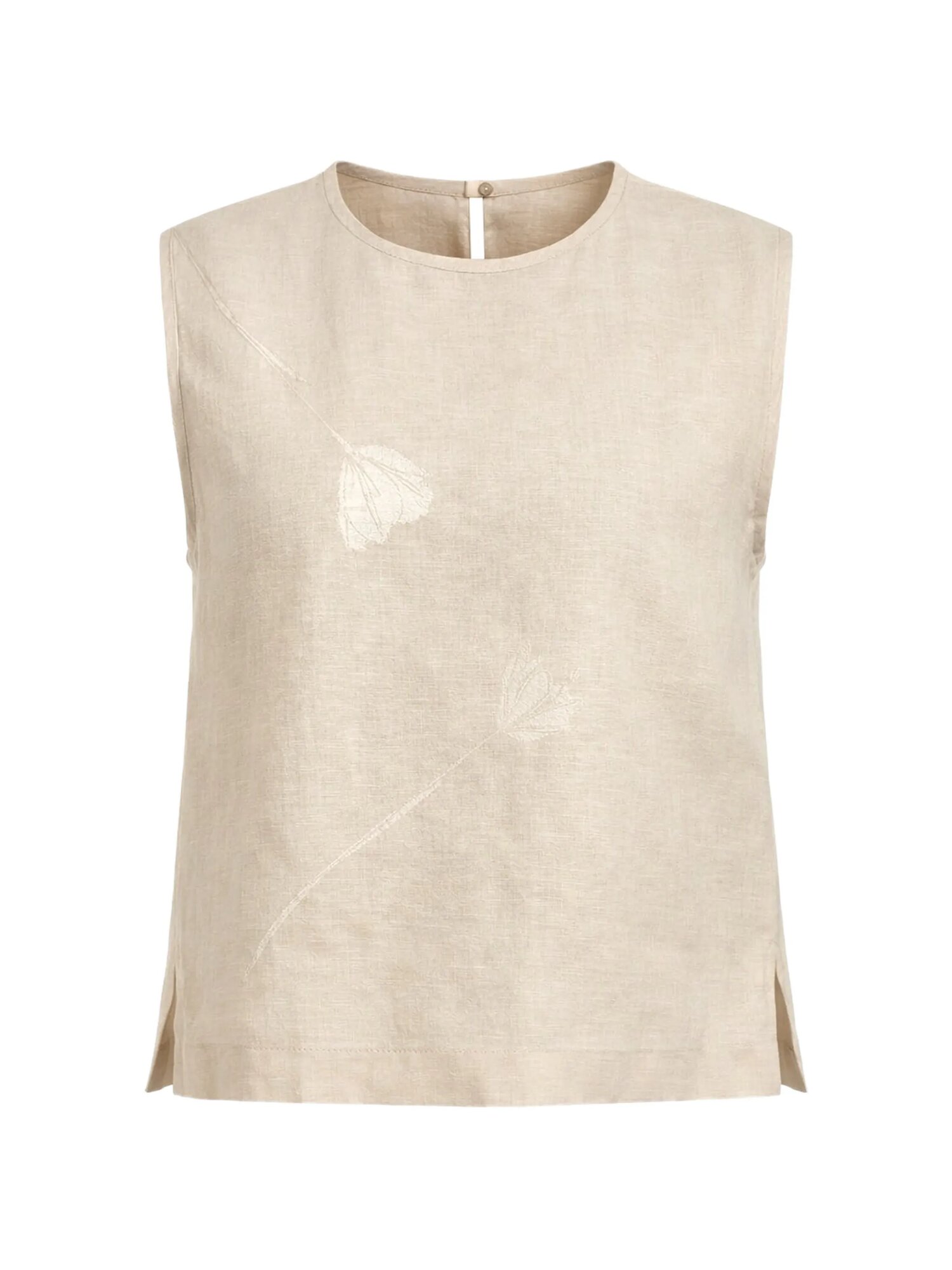 Топ Floral sleeveless top