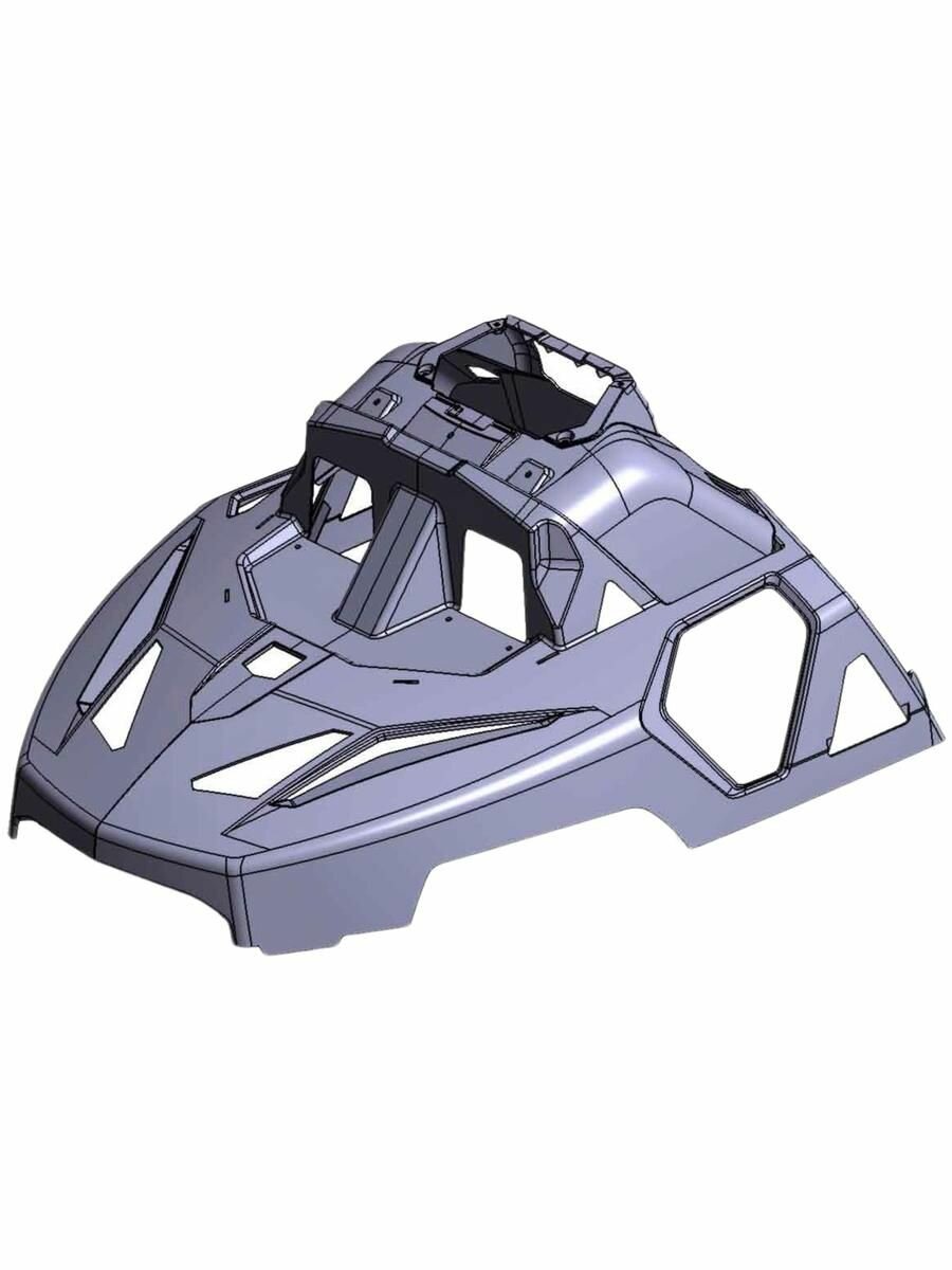 Капот черный, снегоход STELS Викинг 2.0/3.0 600, LU072794 (item:260)