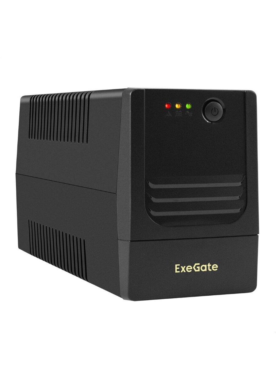ИБП Источник бесперебойного питания Exegate Power NB-400. LED. AVR.4C13 240 Вт, Линейно-интерактивный