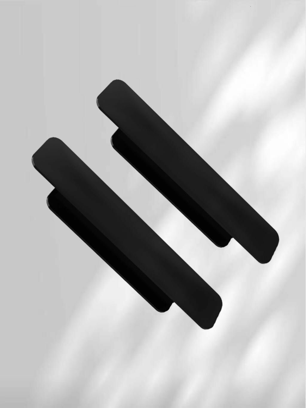 Самоклеящиеся ручки для ящиков, Черный