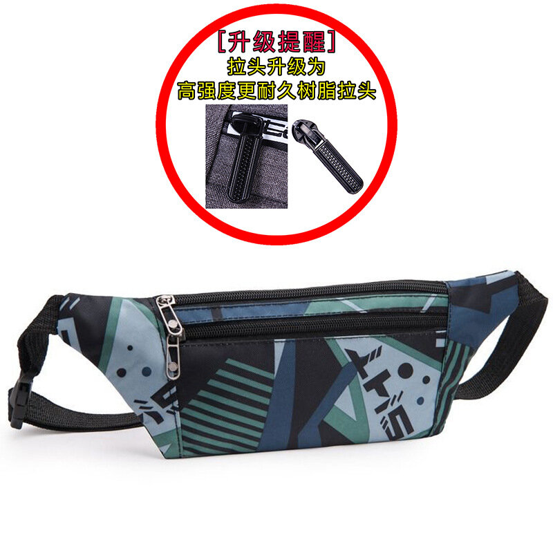 Оптовая продажа от производителя: облегающая поясная сумка, камуфляжная, клетчатая, однотонная, простой кошелек, спортивный невидимый легкий портативный кошелек для монет.