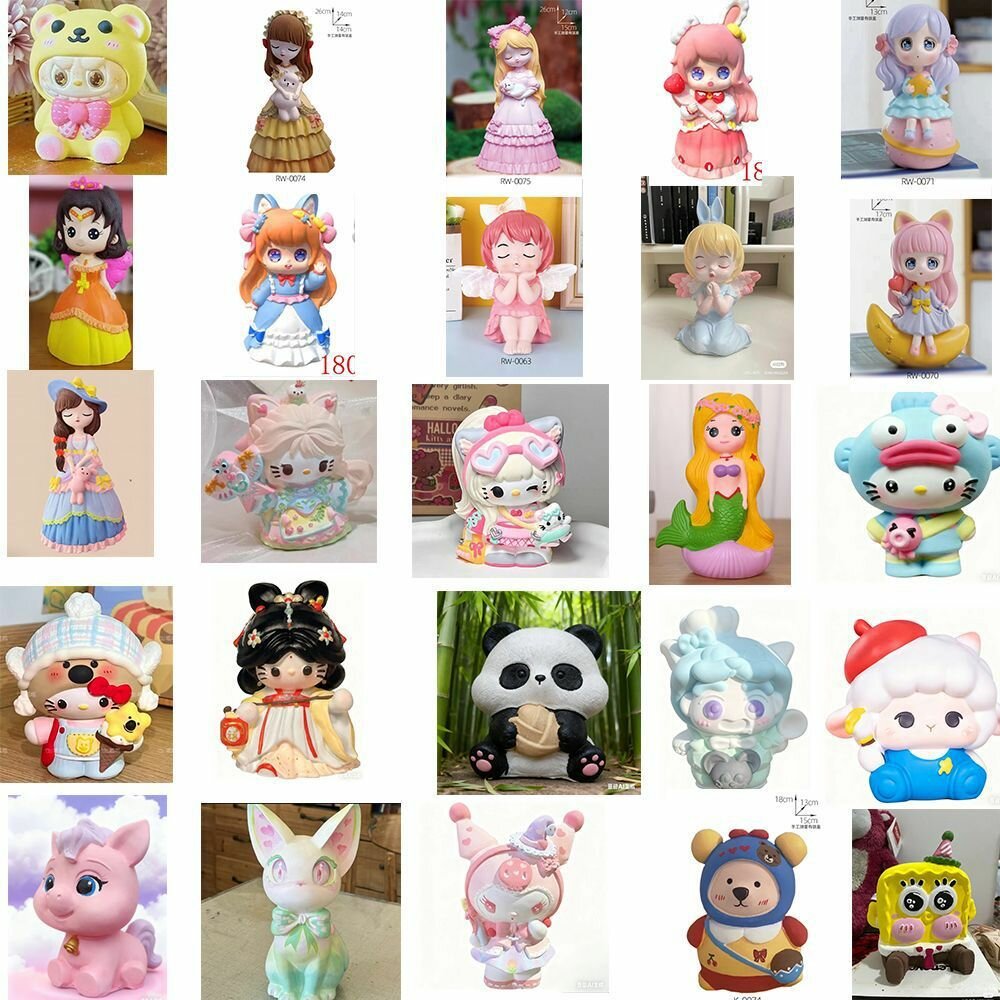 Гипсовые фигурки для рисования, пустые заготовки для детских художественных проектов, идеально подходят для продажи на парковых и ночных рынках, оптовые поставки с бесплатной доставкой на единичные товары.