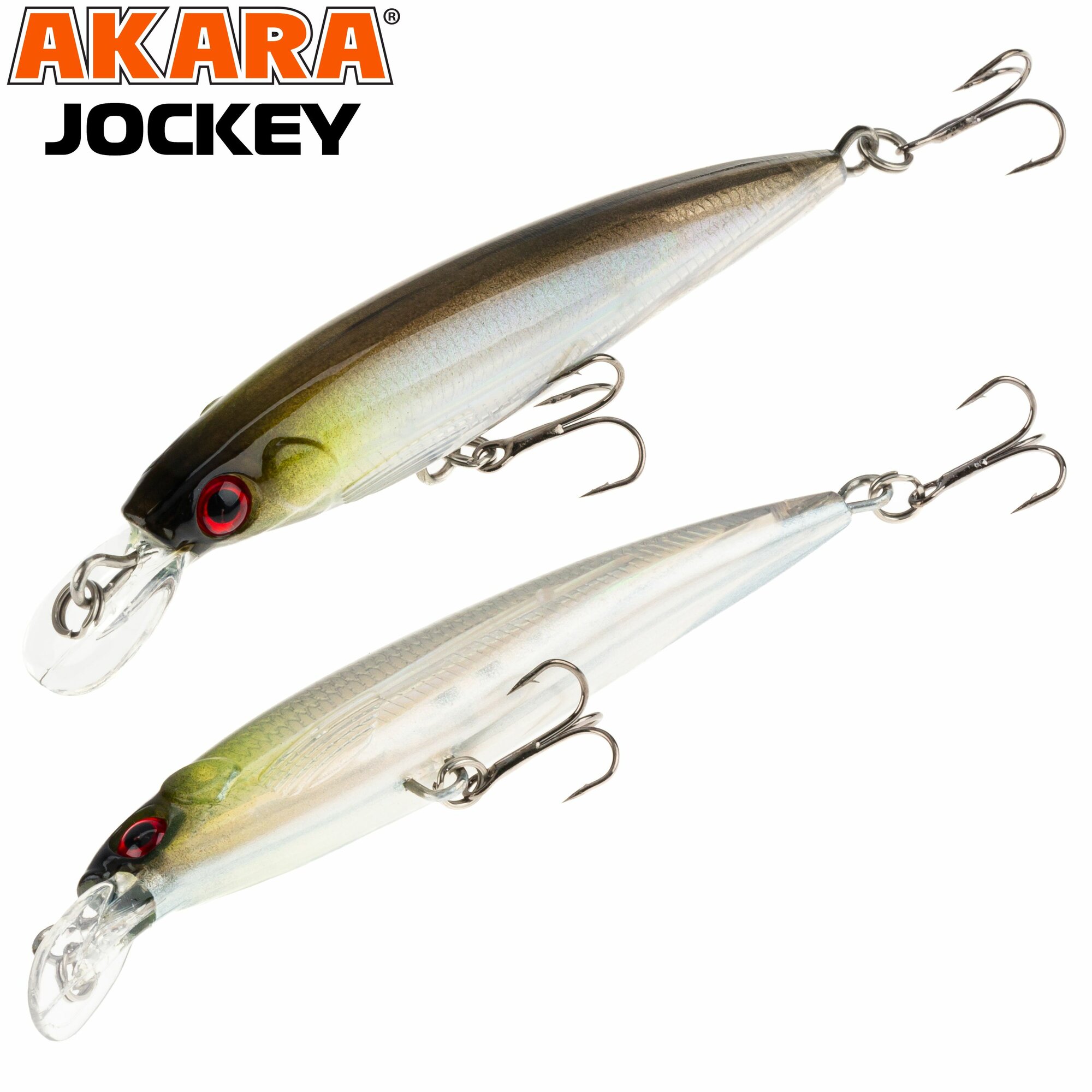 Воблер Akara Jockey 75SP минноу суспендер на щуку 7,5 гр. A238