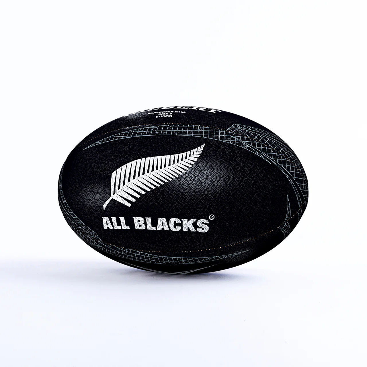 Мяч для регби для болельщиков реплика Новая Зеландия GILBERT SUPPORTER ALL BLACKS