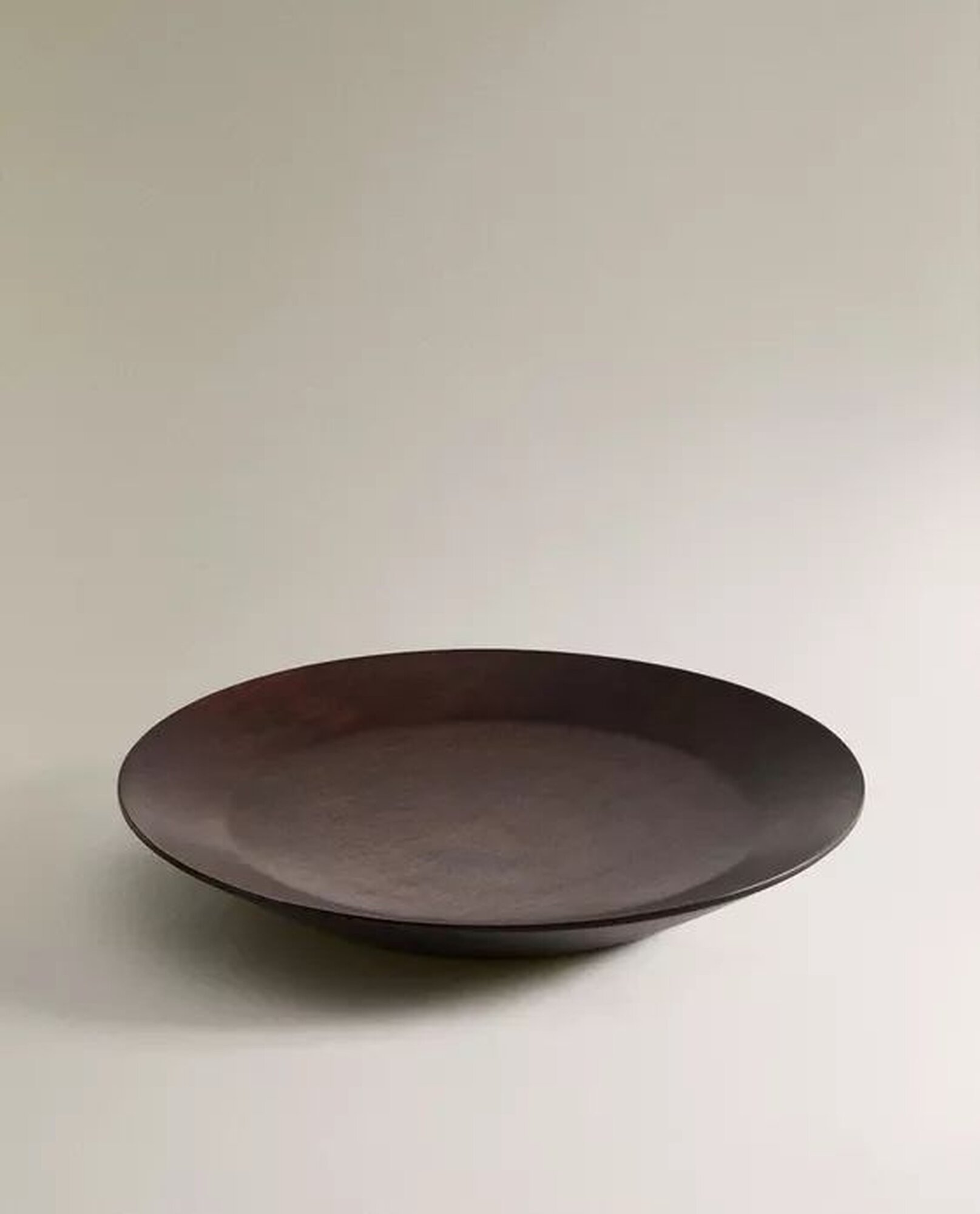 Блюдо сервировочное ZARA HOME 6291/218/700 - деревянное, 38 х 38 х 6.5 см, цвет коричневый