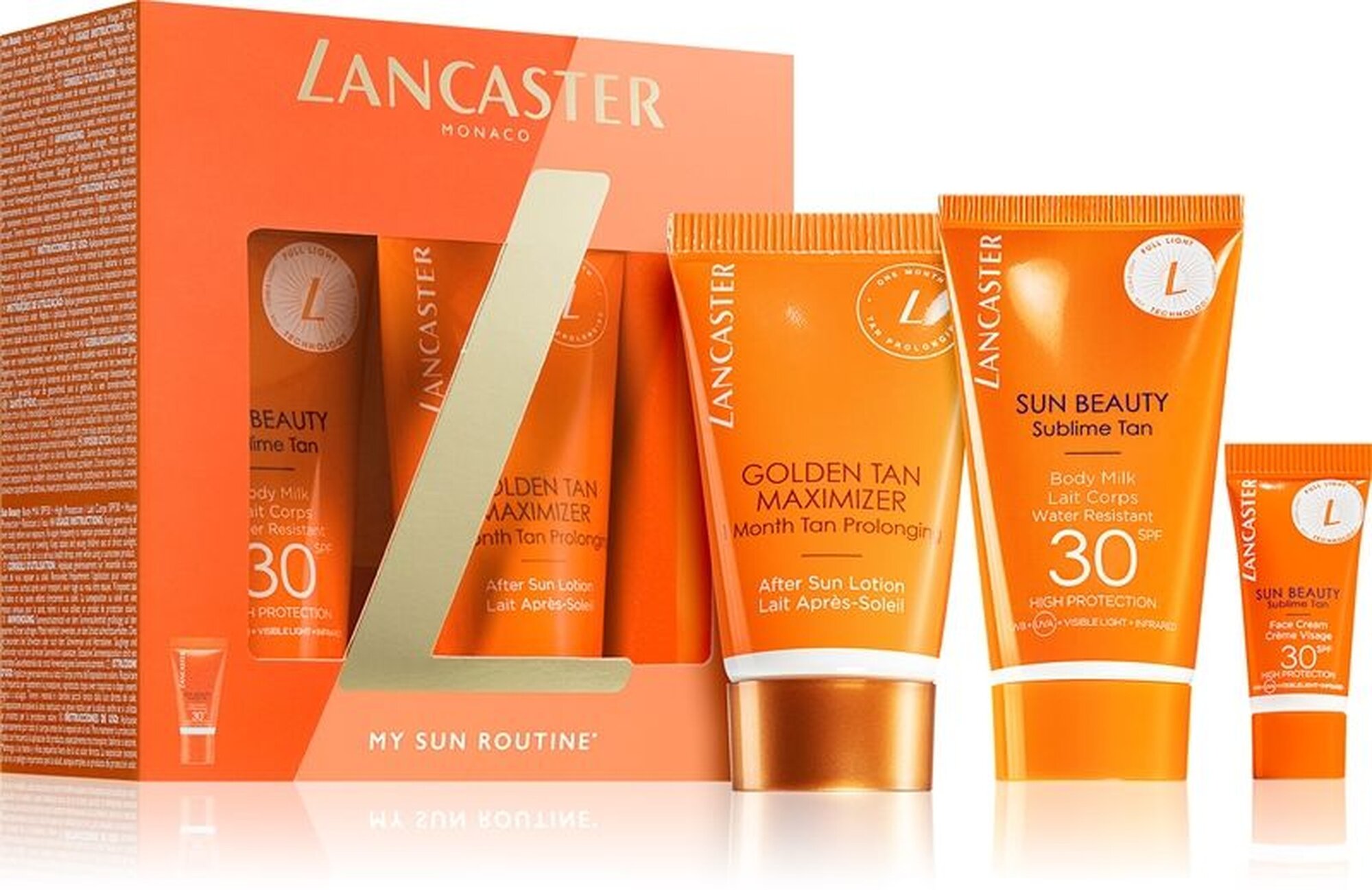 Lancaster Подарочный набор солнцезащитных средств для женщин Sun Beauty