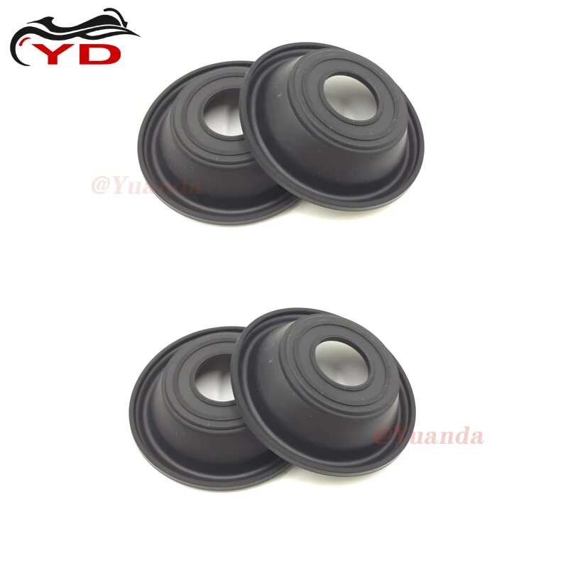 Вакуумная диафрагма карбюратора мотоцикла для Suzuki GSF 600 GSF600S BANDIT 1996-2003, 4 шт, мембрана