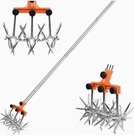 Культиватор GRINDA 8-421888, для прополки и рыхления, вращающиеся зубья