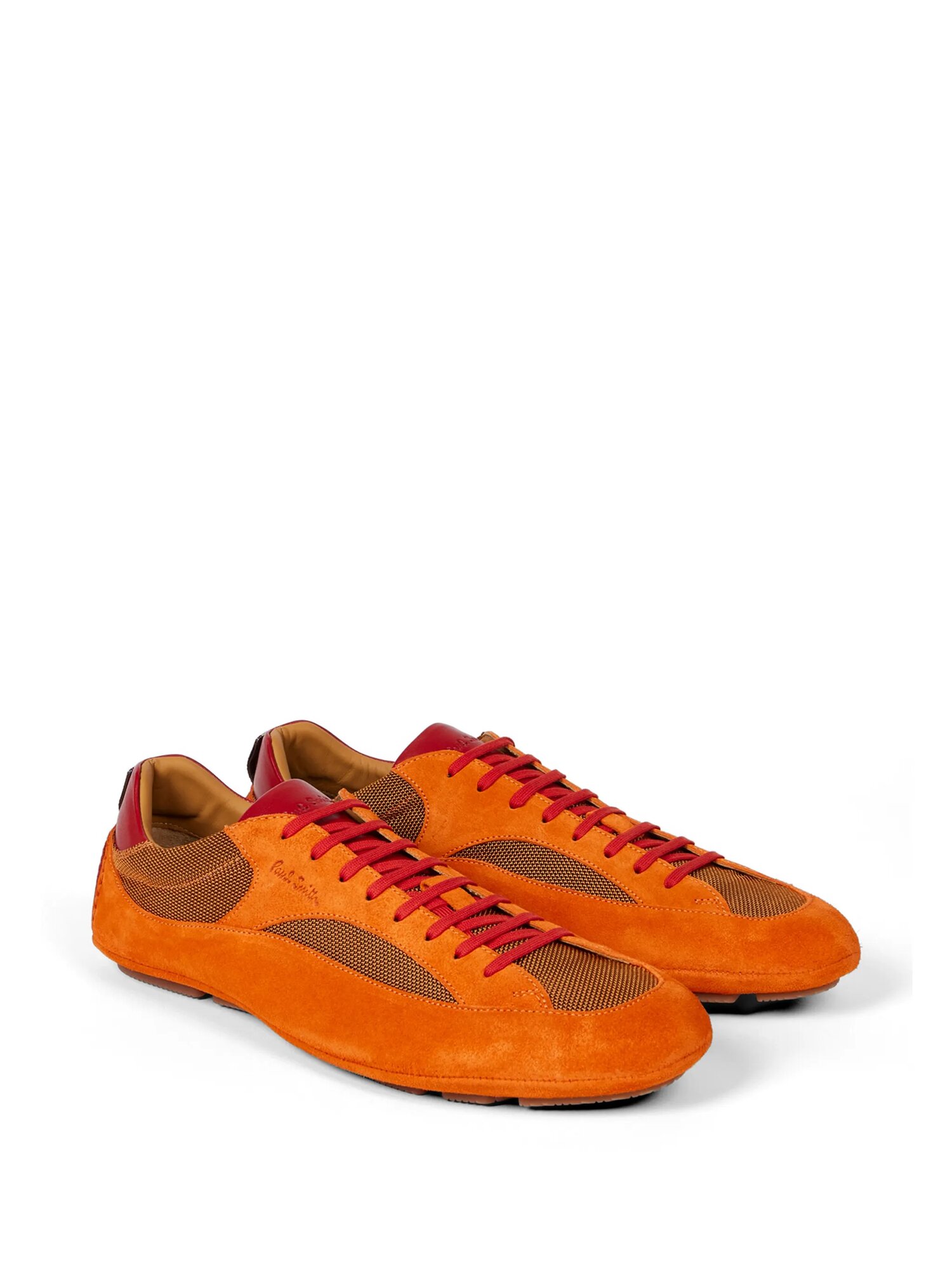Кроссовки Paul Smith Marini lace-up sneakers, размер 9, оранжевый — фото 1