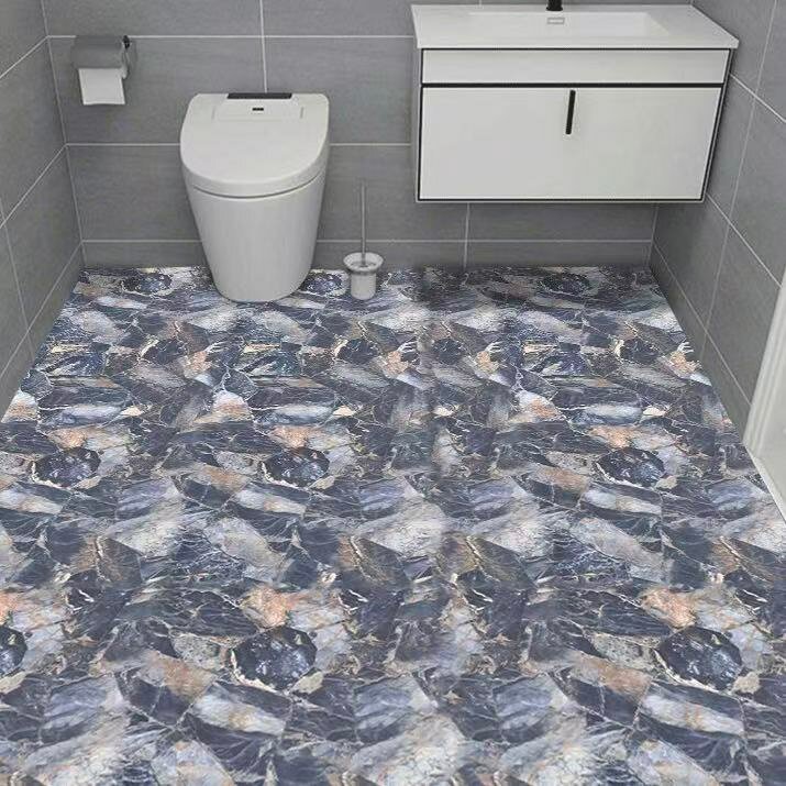 В ванной и на кухне плитка для пола, водонепроницаемая и противоскользящая, 500*60 см